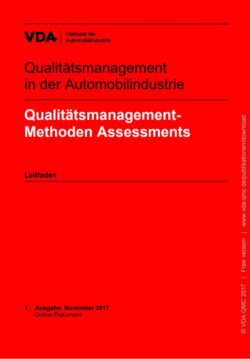 VDA volumes for download – VDA QMC