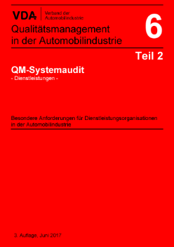 VDA 6.2 – 1st/2nd/3rd party Auditor – Qualification (ID 312) – VDA QMC