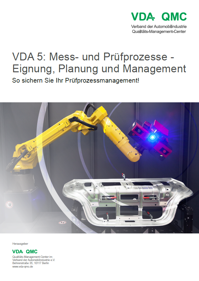 VDA 5 – Mess- und Prüfprozesse. Eignung, Planung, Management (ID 471 ...