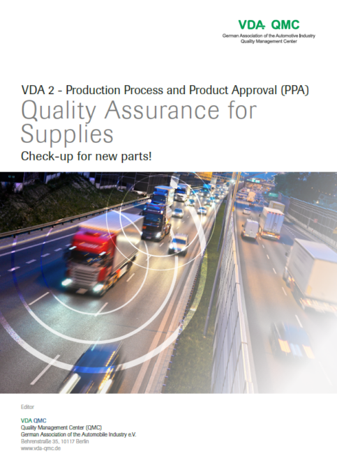 VDA 2 – Production Process and Product Approval (ID 410) – VDA QMC